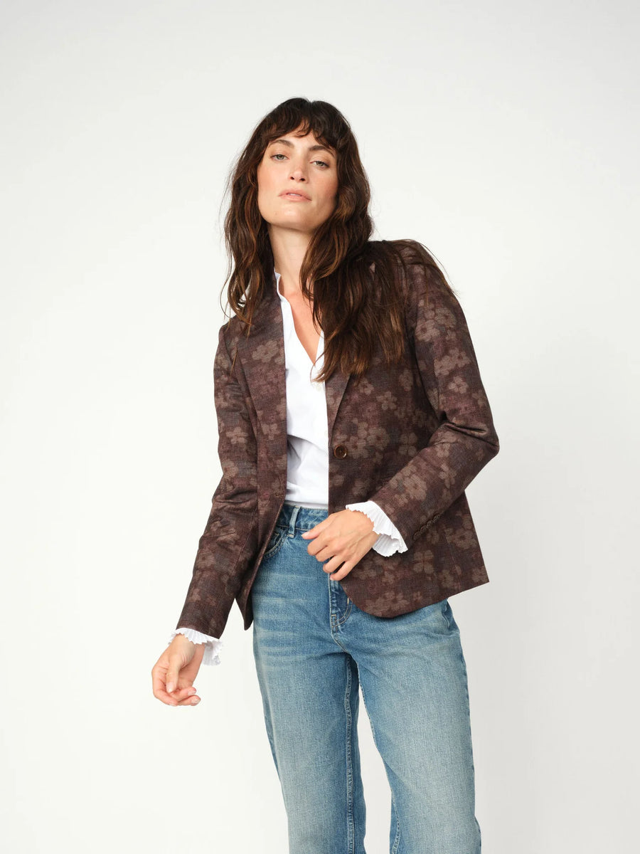 Linea Finni Blazer - Fudge – Jenny's Boutique
