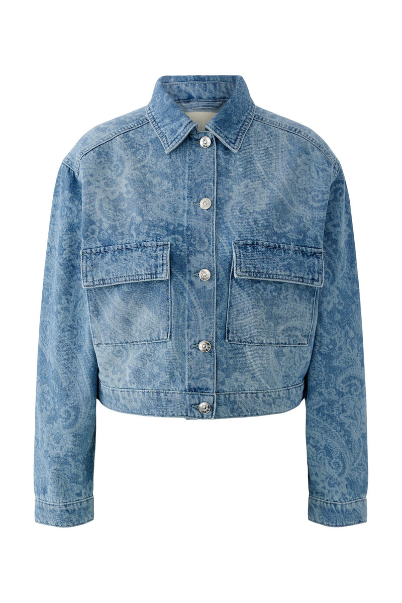 Denim Jacket - Bright Blue Denim – Jenny's Boutique